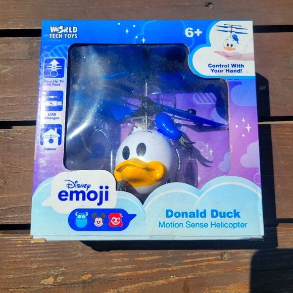 Disney | Toys | Disney Emoji Donald Duck Motion Sense Helicopter | Poshmark